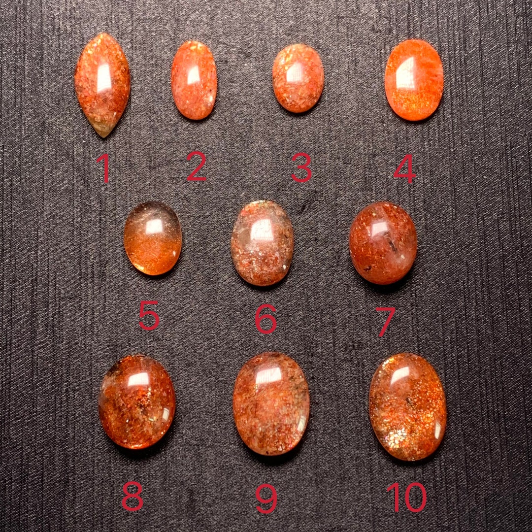 Natural Rainbow Sun Stone Crystal - Etsy