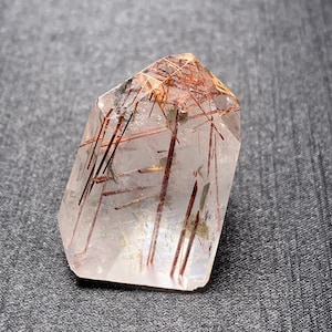 Natural Red and Black Rutilated Quartz With Mica&garden Quartz Crystal ...