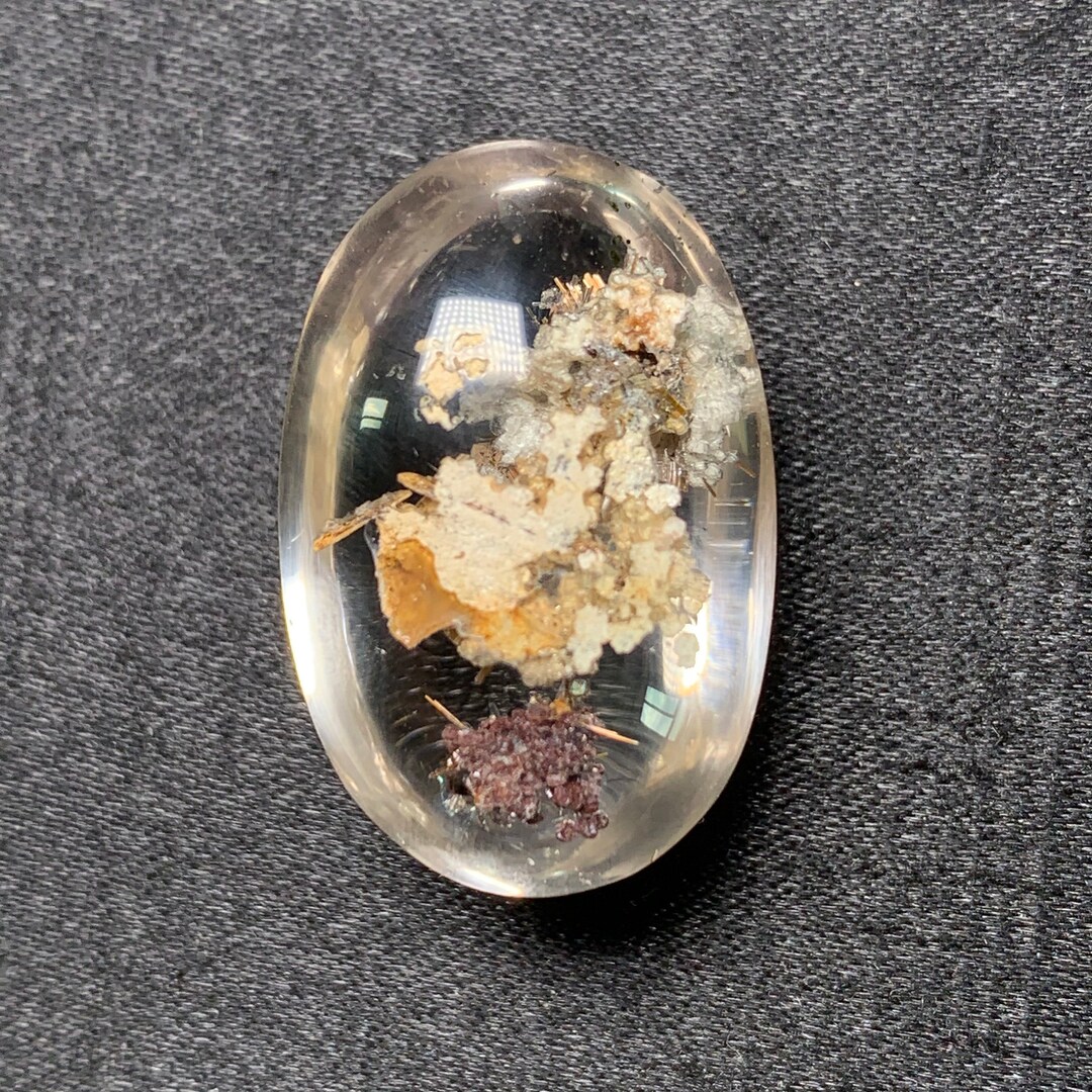 Natural Rutile Quartz With White Phantom Quartz Crystal - Etsy
