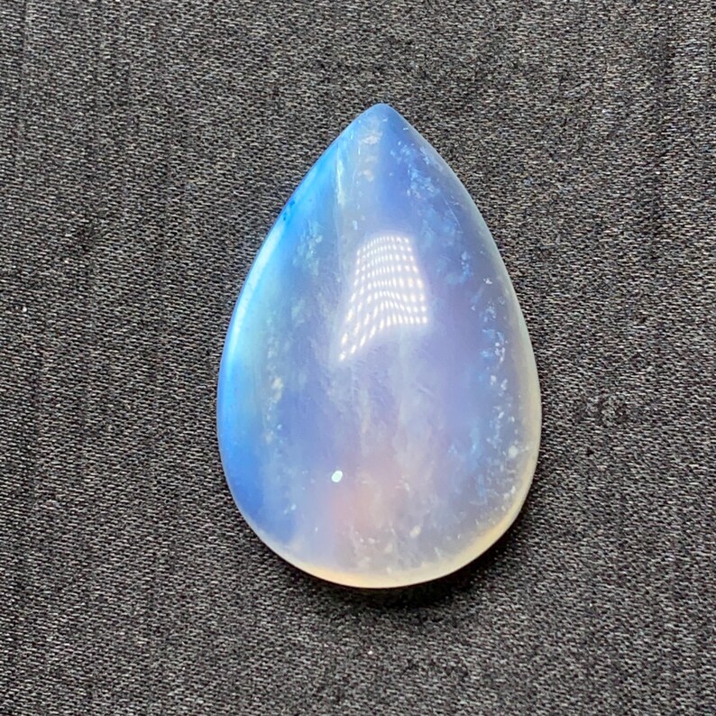 Natural Blue Moon Stone Drop - Etsy