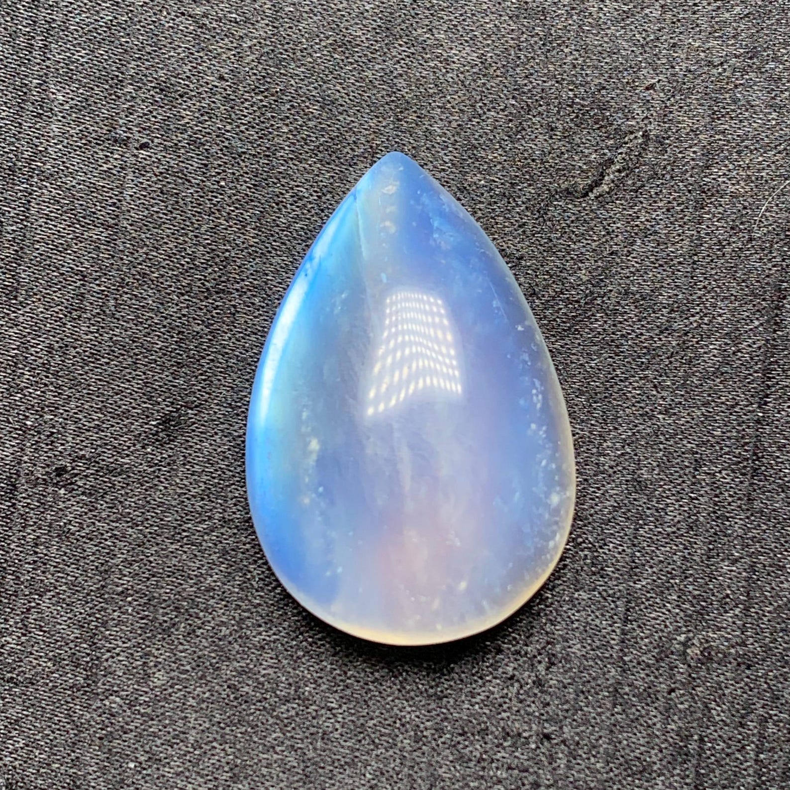 Natural Blue Moon Stone Drop - Etsy