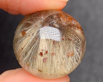Rare Thick Silver Rutilated Quartz Crystal With Lemurian - Etsy
