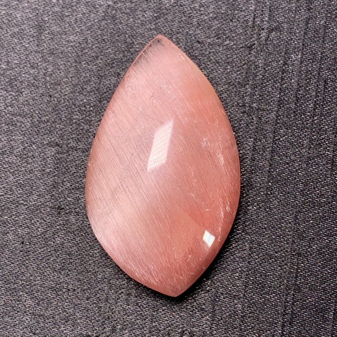 Natural Pink Amphibole Quartz Rutilated Quartz Crystal - Etsy