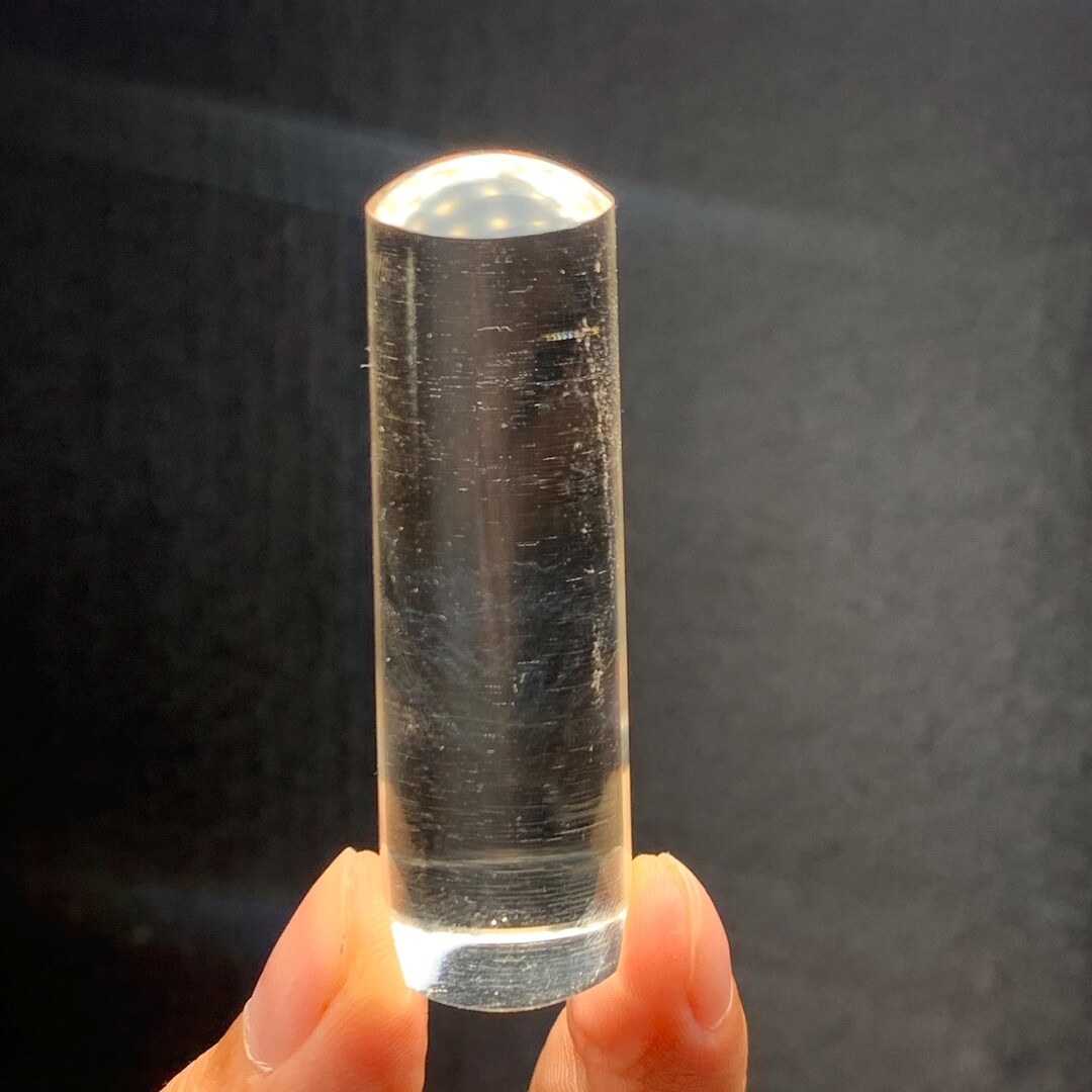 Natural Clear Quartz With Blue Angels Feather Inclusions Quartz Crystal ...
