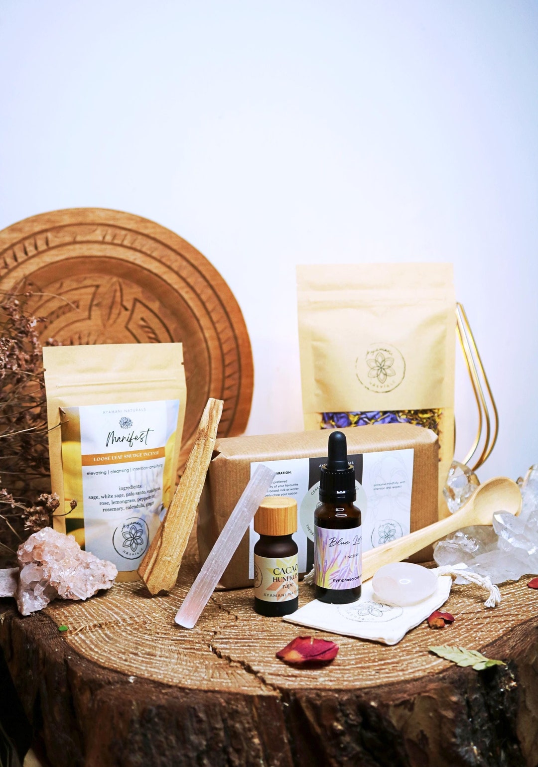 Alchemy of the Spirit GIFT BOX Cacao Ceremony, Shamanic Rituals Set ...