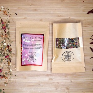 Moon Cycle Tea: Goddess Wellness Herbal Blend With Red Raspberry & Rose ...