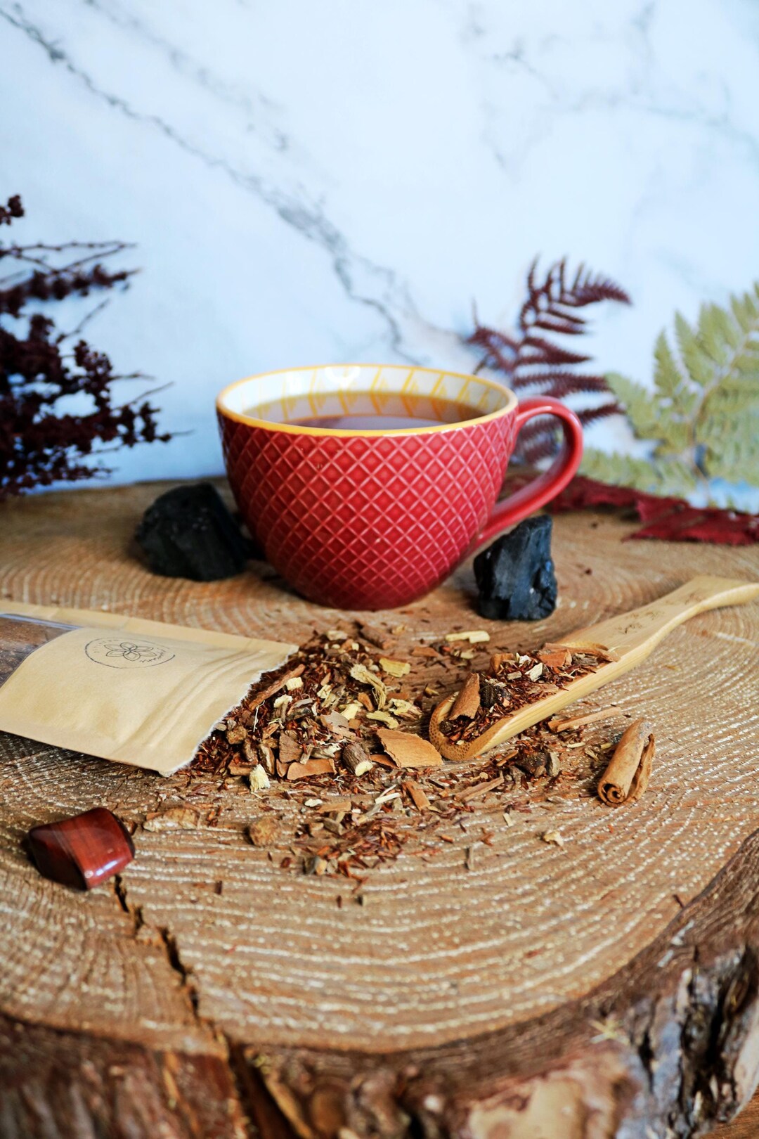 Root Chakra Tea | Grounding & Relaxing Herbal Tea Blend, With Rooibos ...