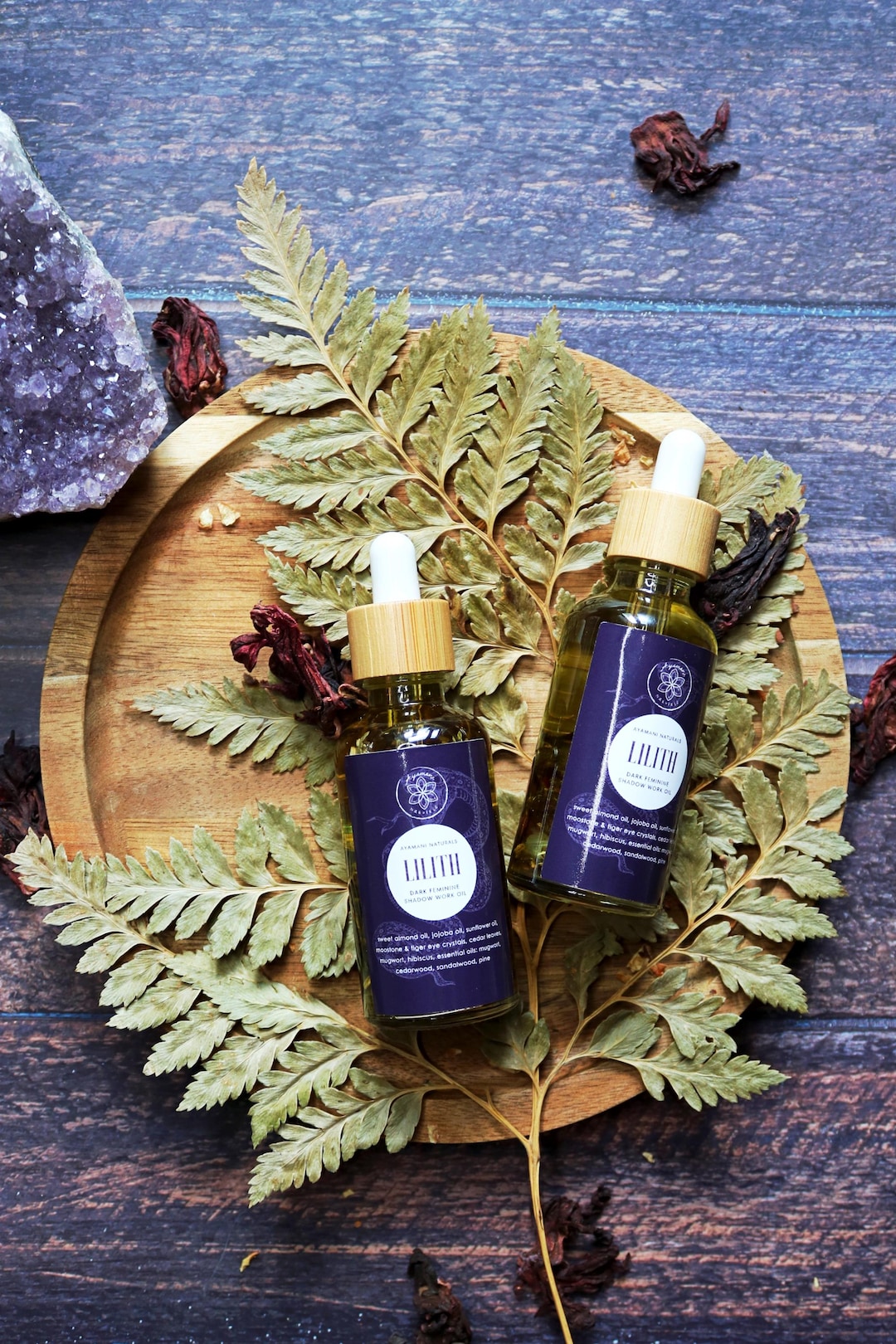 Lilith Ritual Oil: Divine Feminine Essential Oil With Moonstone & Tiger ...