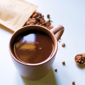 CEREMONIAL CACAO BLOCK: Peruvian Raw Cacao Paste, Organic 100% Criollo ...