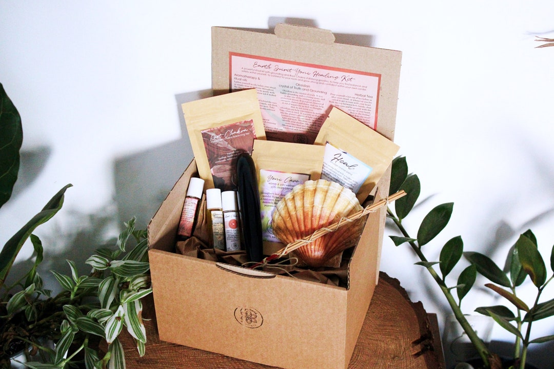 Earth Spirit Yoni Healing Kit Obsidian Yoni Massage Crystal Wand Slim ...