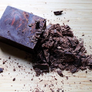 CEREMONIAL CACAO BLOCK: Peruvian Raw Cacao Paste, Organic 100% Criollo ...