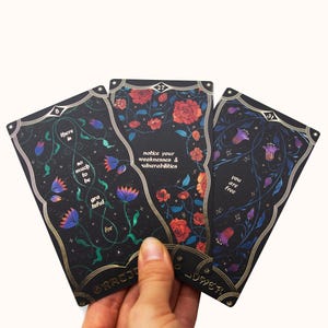 Bloom Oracle Deck: Indie Botanical Intuitive Cards - Etsy