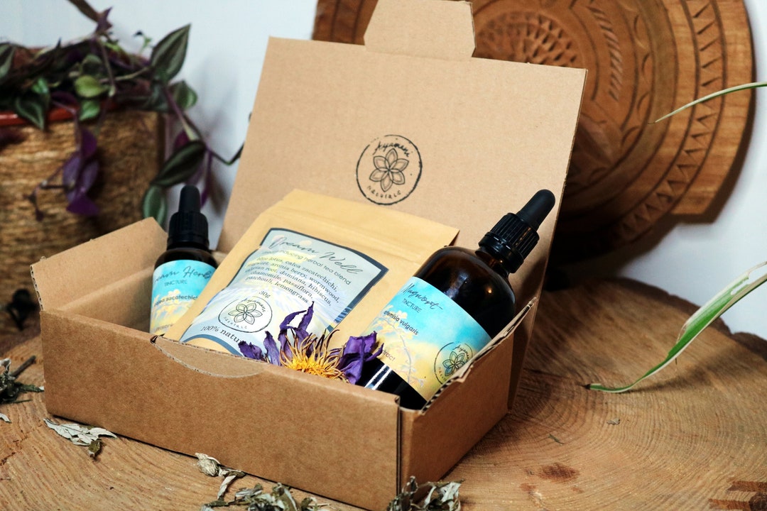 Lucid Dreaming Kit: Dream Well Tea, Mugwort & Calea Tinctures - Etsy