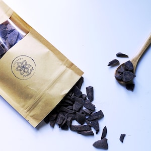 CEREMONIAL CACAO BLOCK: Peruvian Raw Cacao Paste, Organic 100% Criollo ...