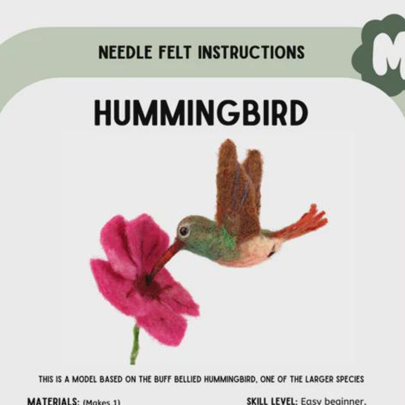 Felt Hummingbird Pattern - Etsy