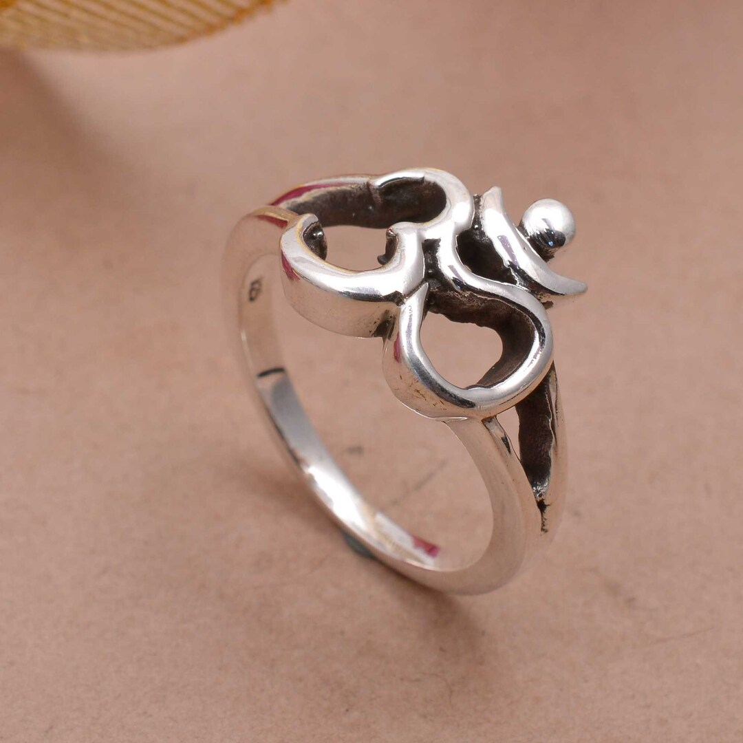 Om Ring Ohm Signet Ring, Religious Ring, Friendship Rings, Dainty ...