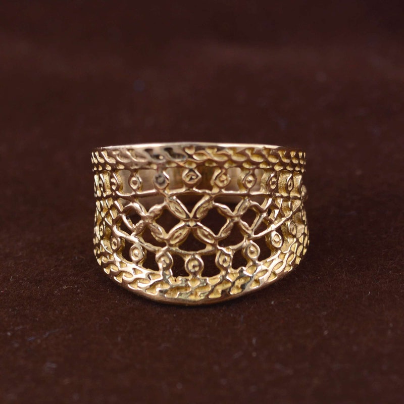 Filigree Ring - Etsy