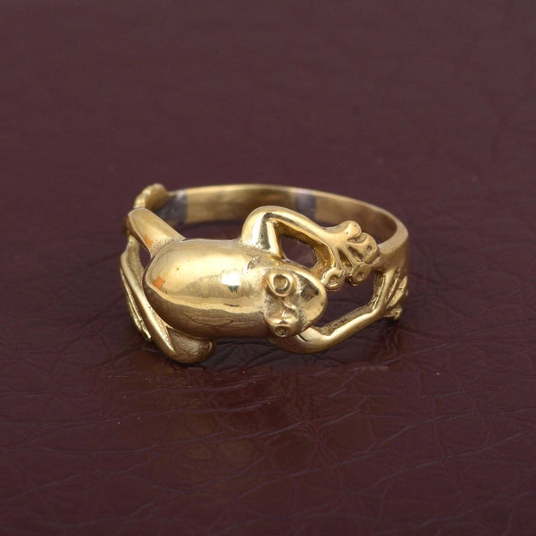 Frog Ring - Etsy