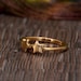 Star Signet Ring Starburst Ring Gold Stacking Ring North - Etsy