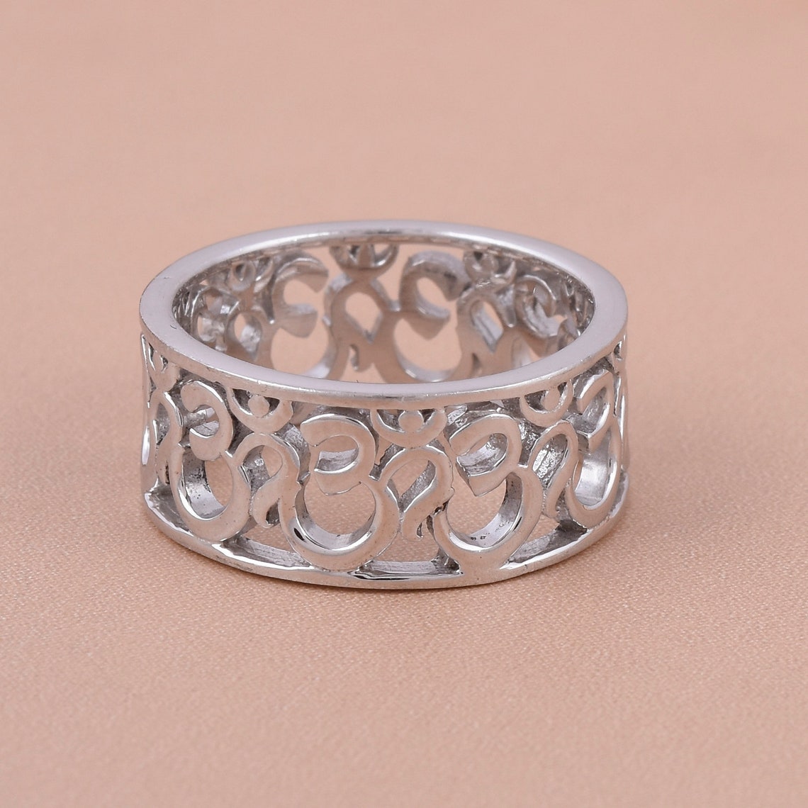 A+ Plain Silver Ring, Simple Plain Silver Ring Handmade Sterling Silver ...