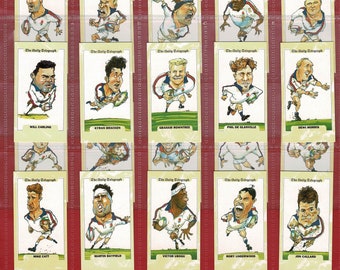 England Rugby Card - Etsy