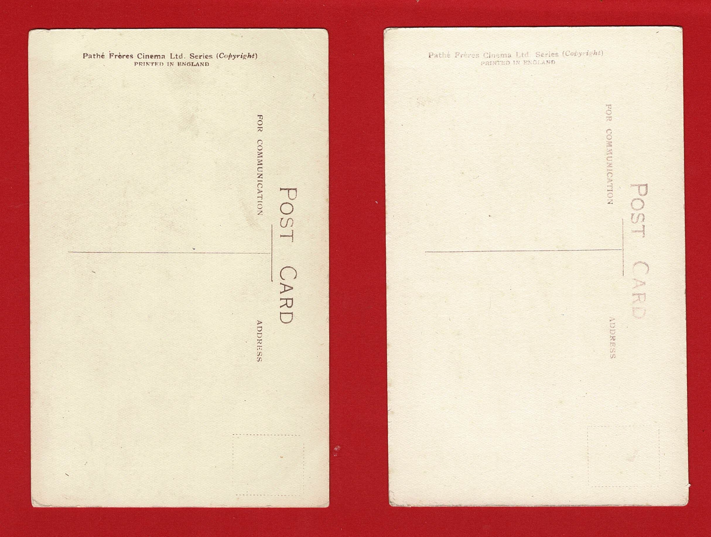 4x PEARL WHITE POSTCARDS Vintage Original Cinema Movie Postcards ...