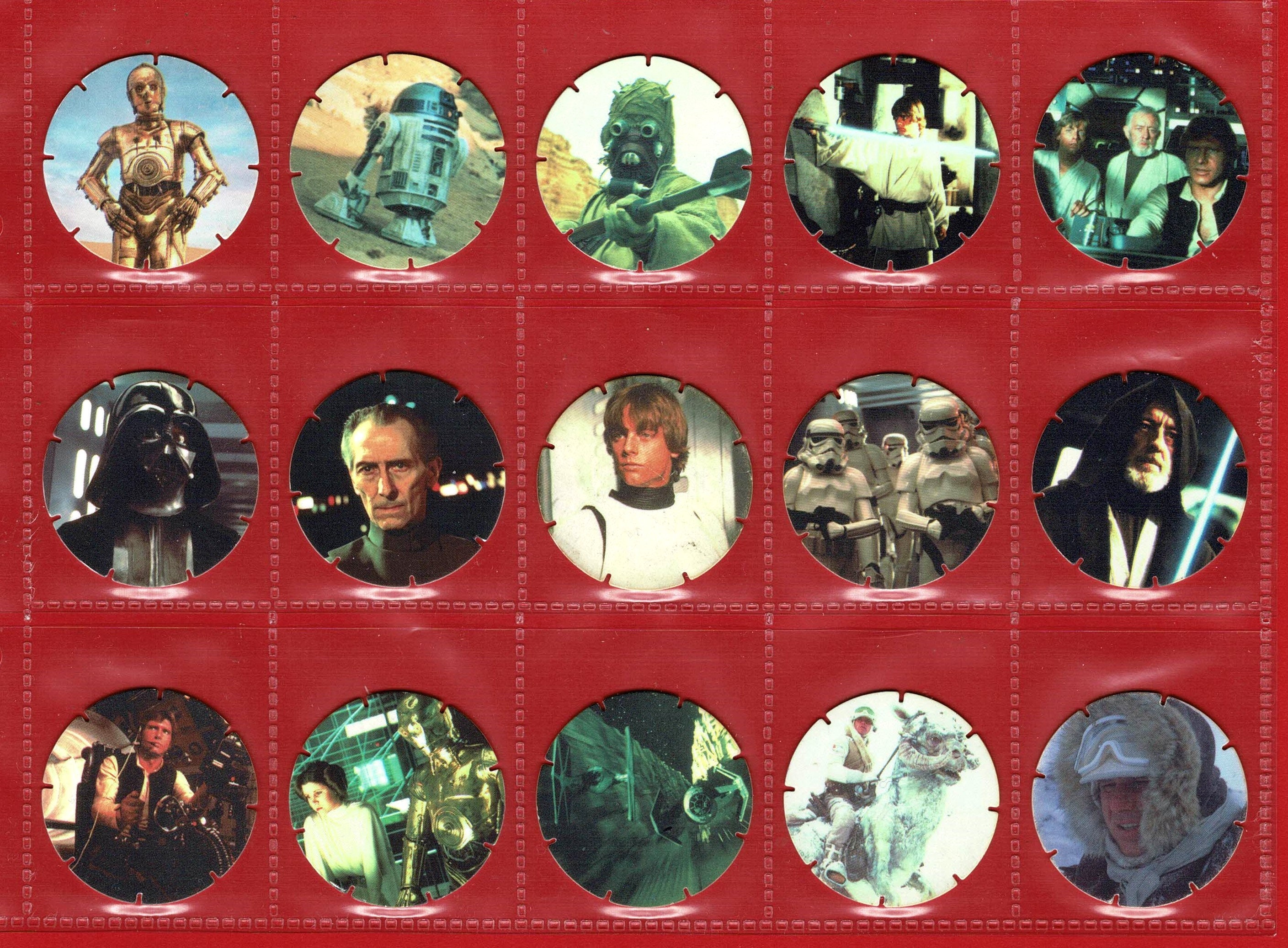 STAR WARS TRILOGY Tazos Special Edition Complete Tazo Set - Etsy