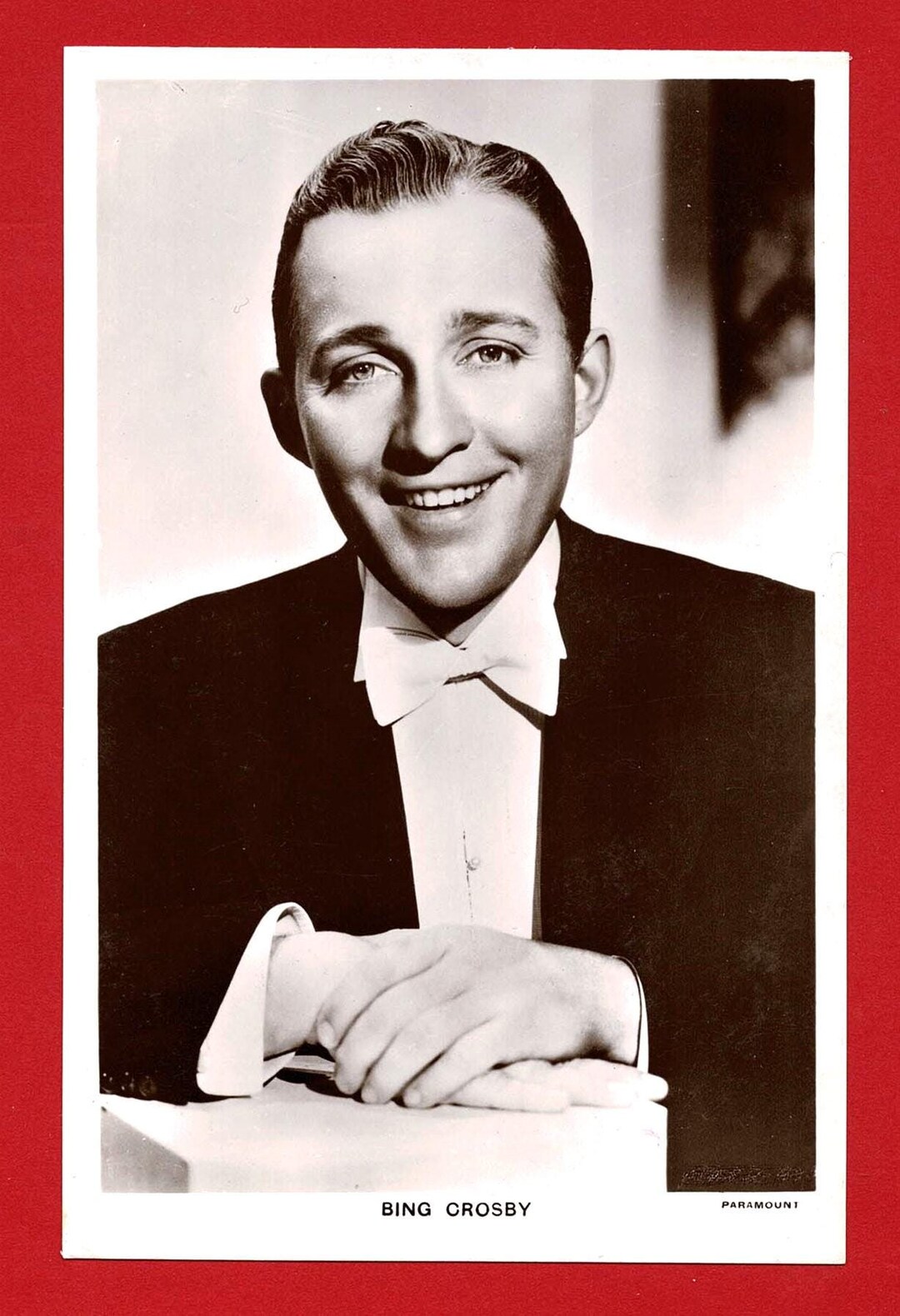 BING CROSBY - PICTUREGOER Postcard - Film Star - Original Cinema Movie ...