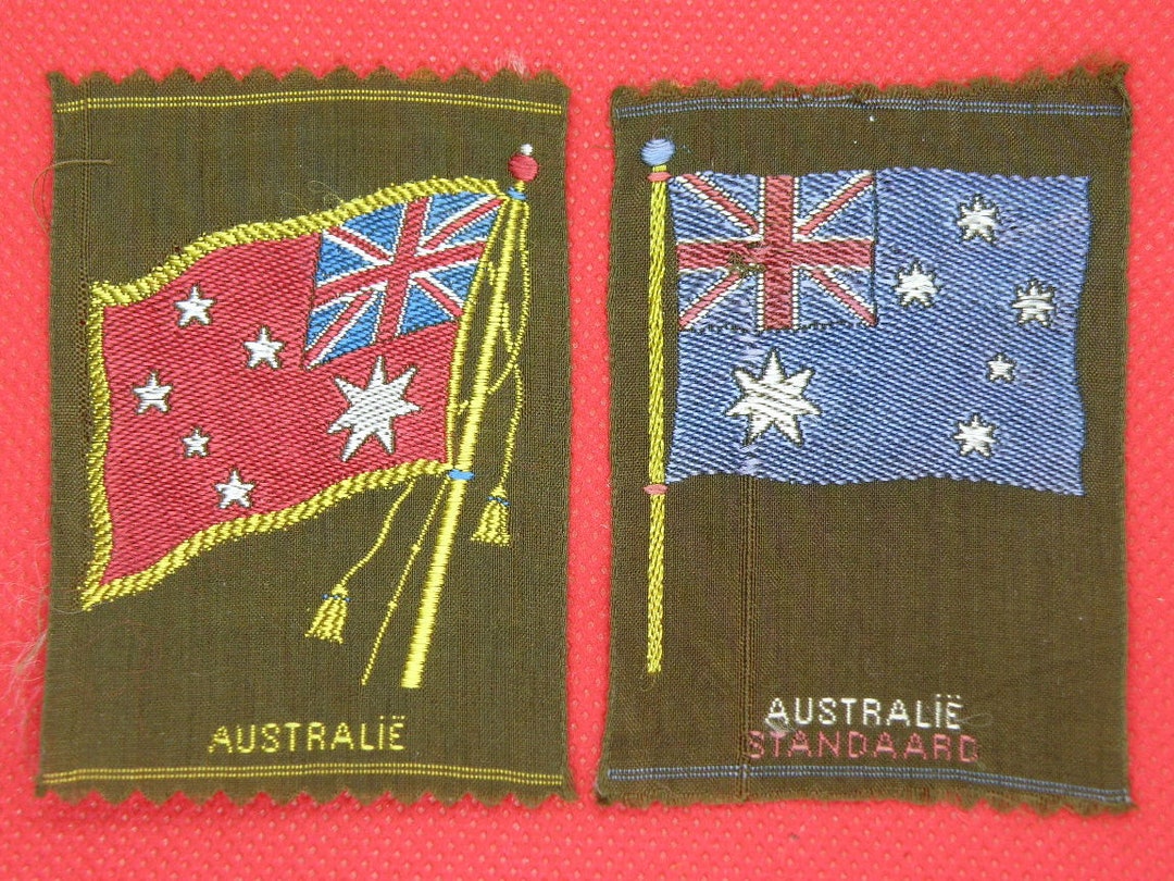 AUSTRALIA - SILK FLAGS 1930 - National Flag, Standard Flag & Arms ...