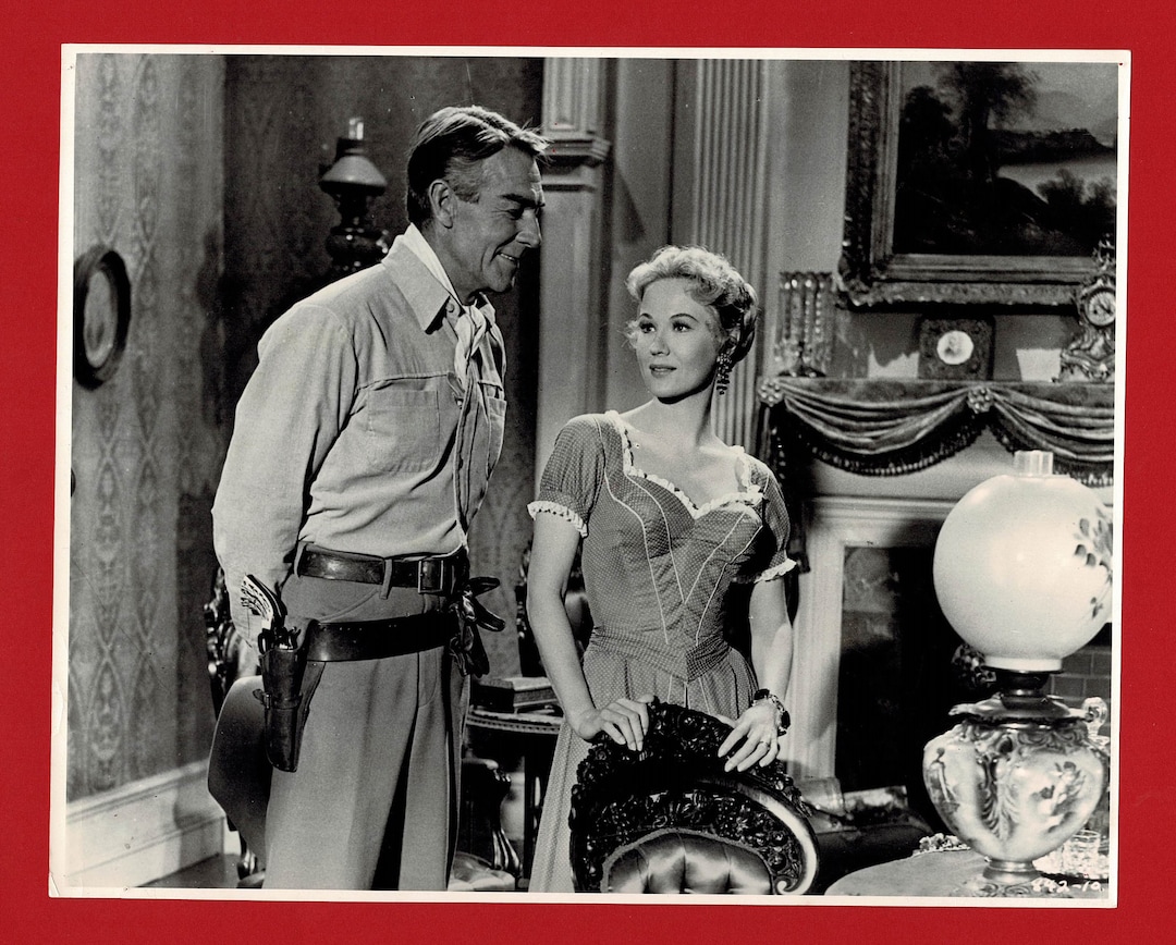 Randolph Scott & Virginia Mayo ORIGINAL FILM STILL 'west Bound' 1959 ...
