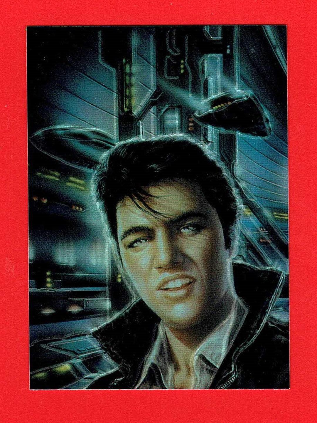ELVIS PRESLEY - Comic Images - 1996 Trading Card - Artistic Image ...