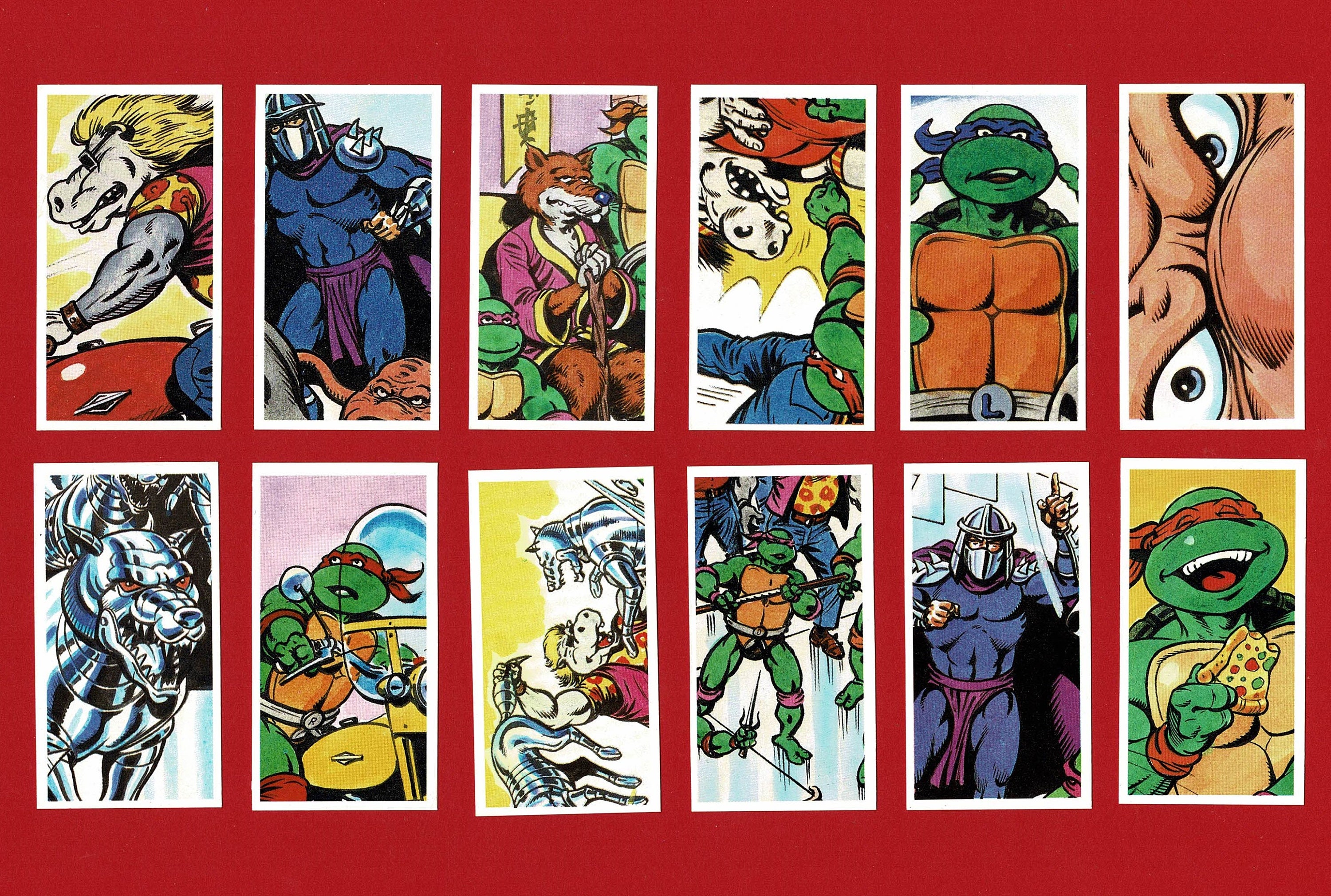 HERO TURTLE CARDS Teenage Mutant Hero Turtles Full Brooke - Etsy