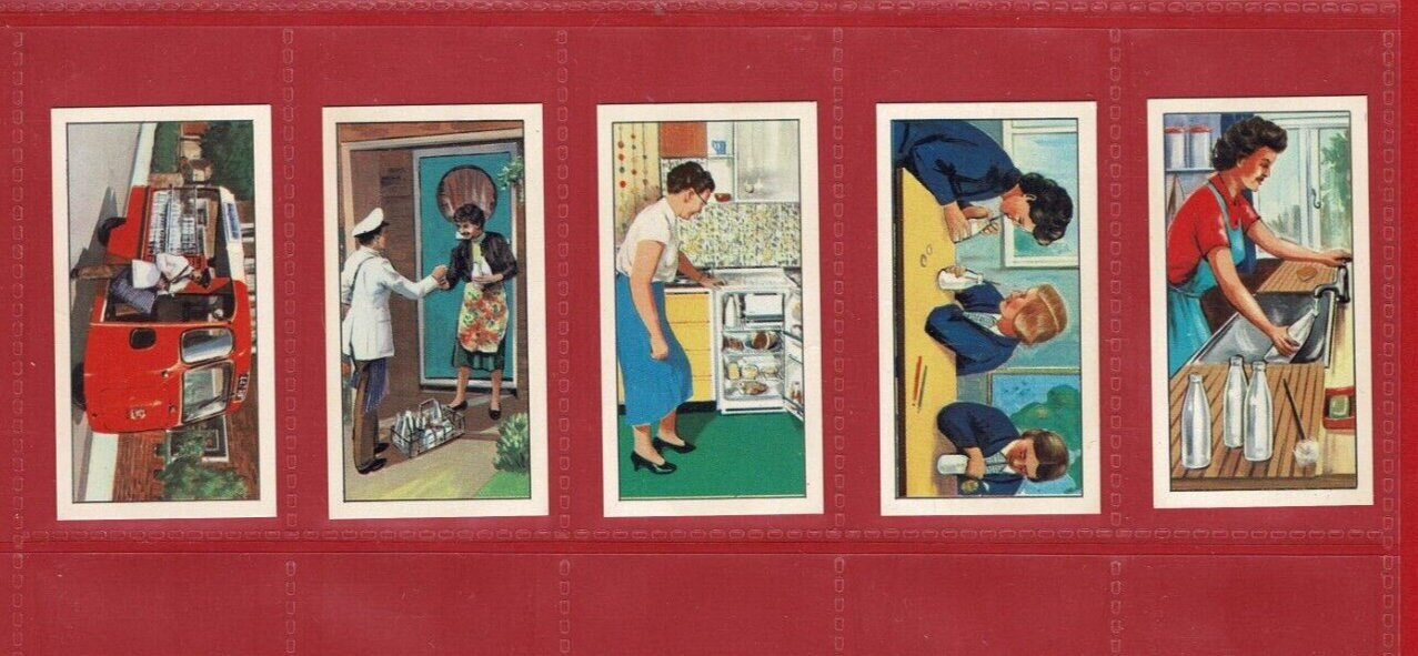 The STORY OF MILK Original 1964 British Tea Trade Card Set Clover ...