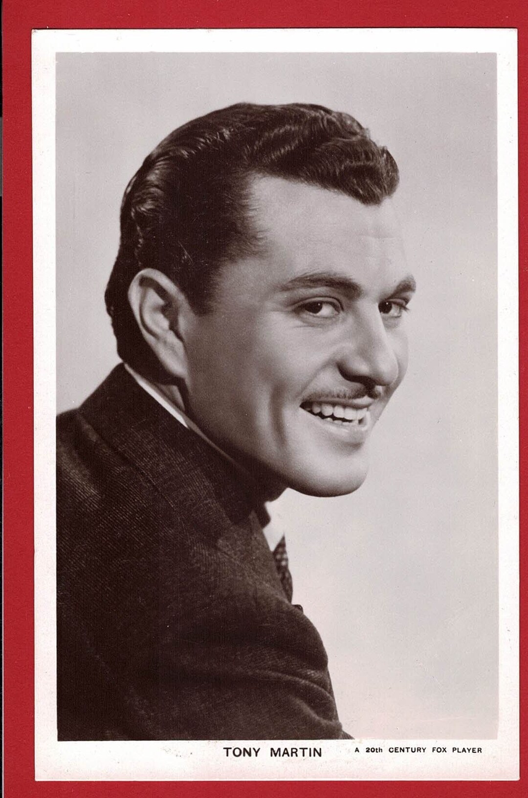 TONY MARTIN - PICTUREGOER Postcard - Film Star - Original Cinema Movie ...
