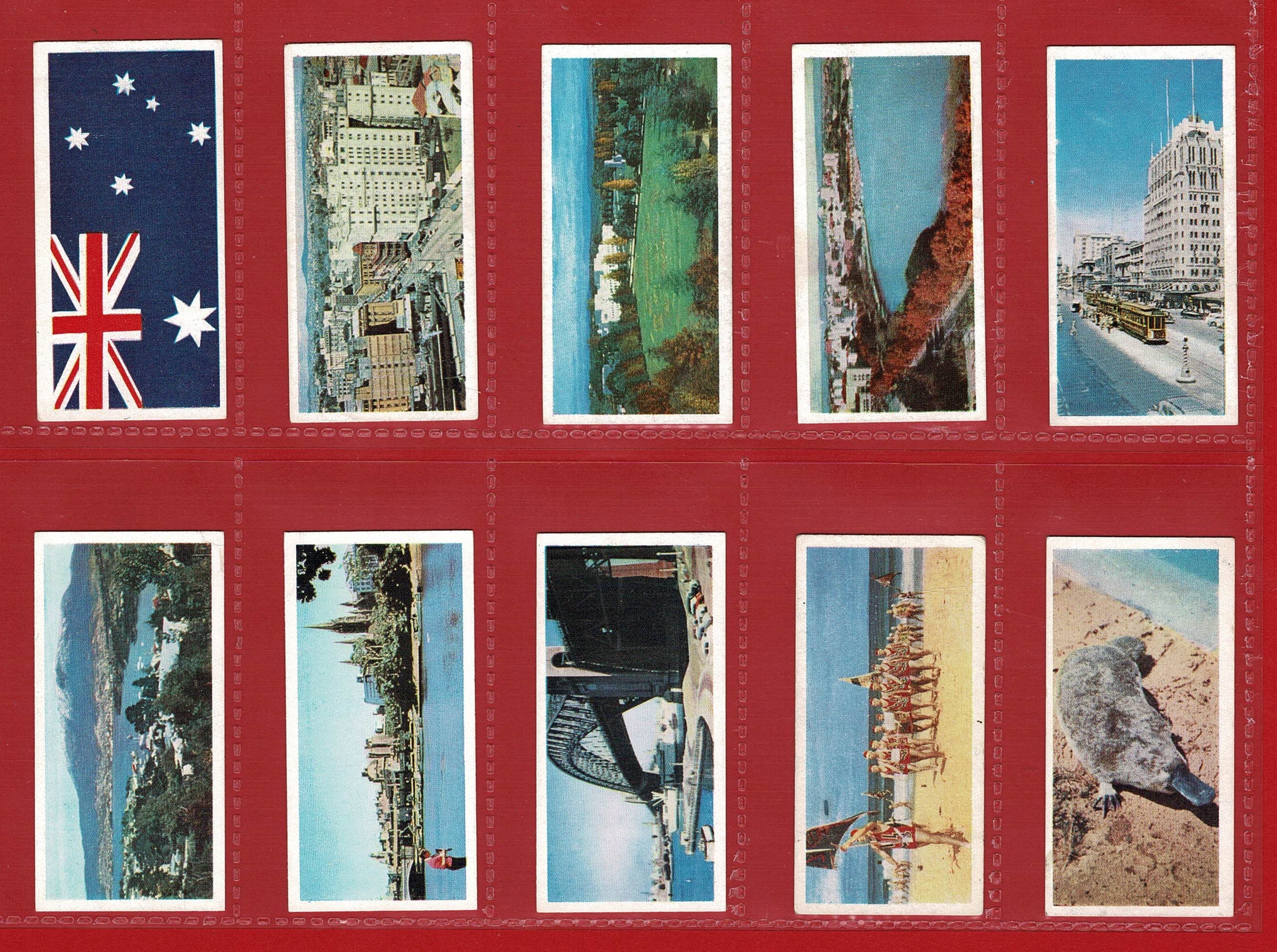 AUSTRALIA 1959 Original Tea Trade Card Set LYONS TEA Vintage Cards ...