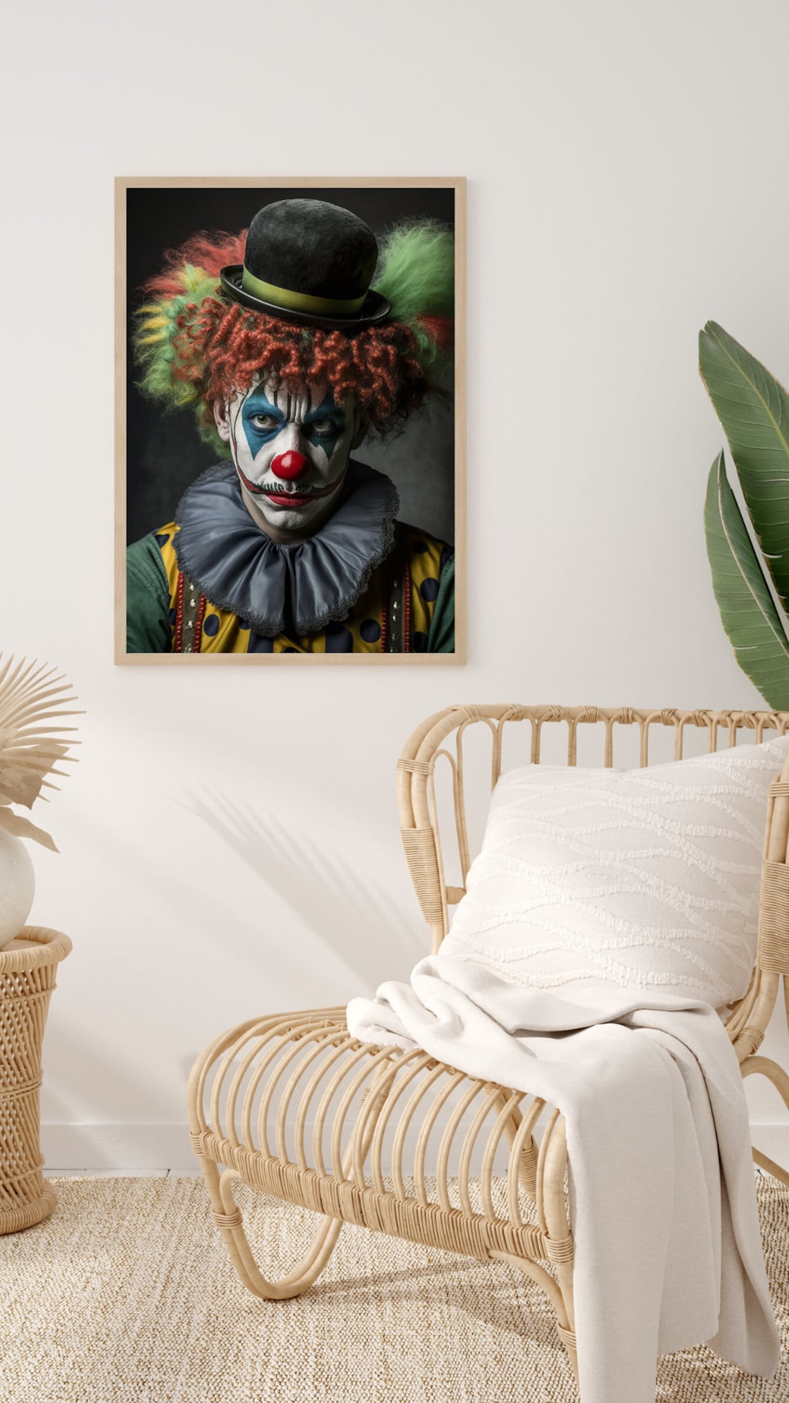 Clown Portrait | Portrait Clown | Sad Clown Portrait | Clown Picture ...