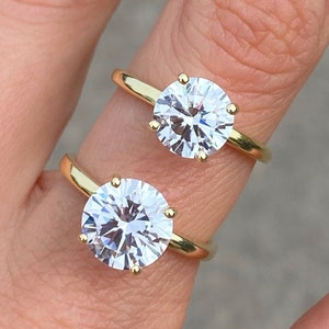 Fake Engagement Ring - Etsy