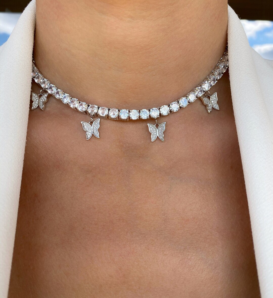 butterfly tennis necklace NIGERIAN LAW SCHOOL