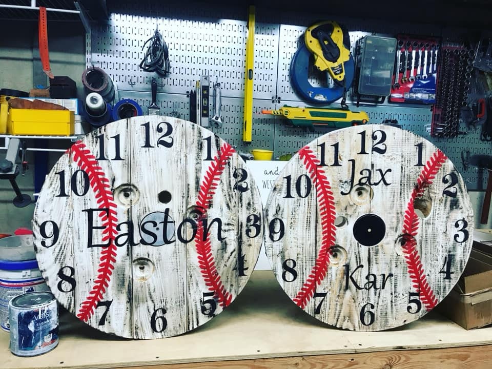 Baseball Clock | Etsy