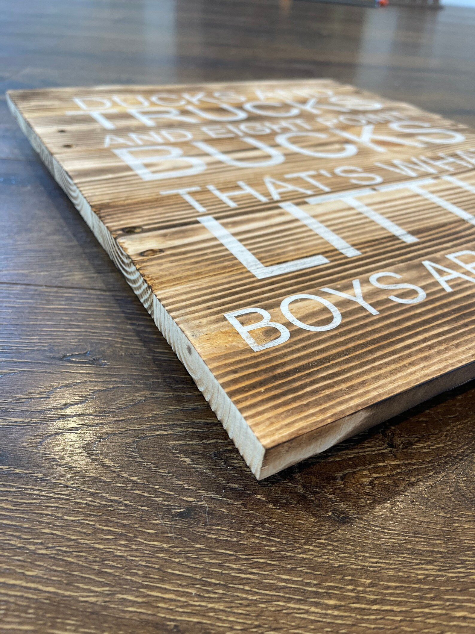 Ducks and Trucks and Eight Point Bucks That's What Little - Etsy