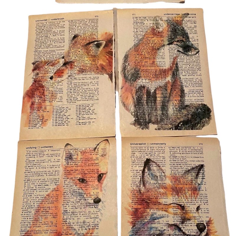 Foxes - Etsy