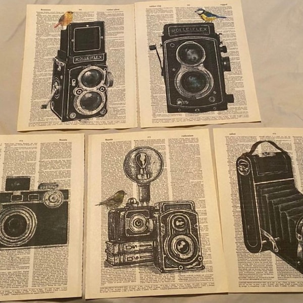 Vintage Camera Print - Etsy
