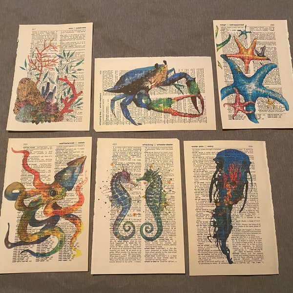 Sea Life - Etsy