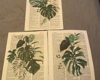 Raven/crow Themed Dictionary Prints - Etsy