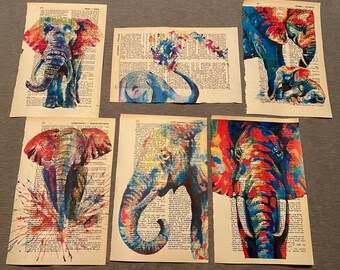 Elephant Dictionary | Etsy