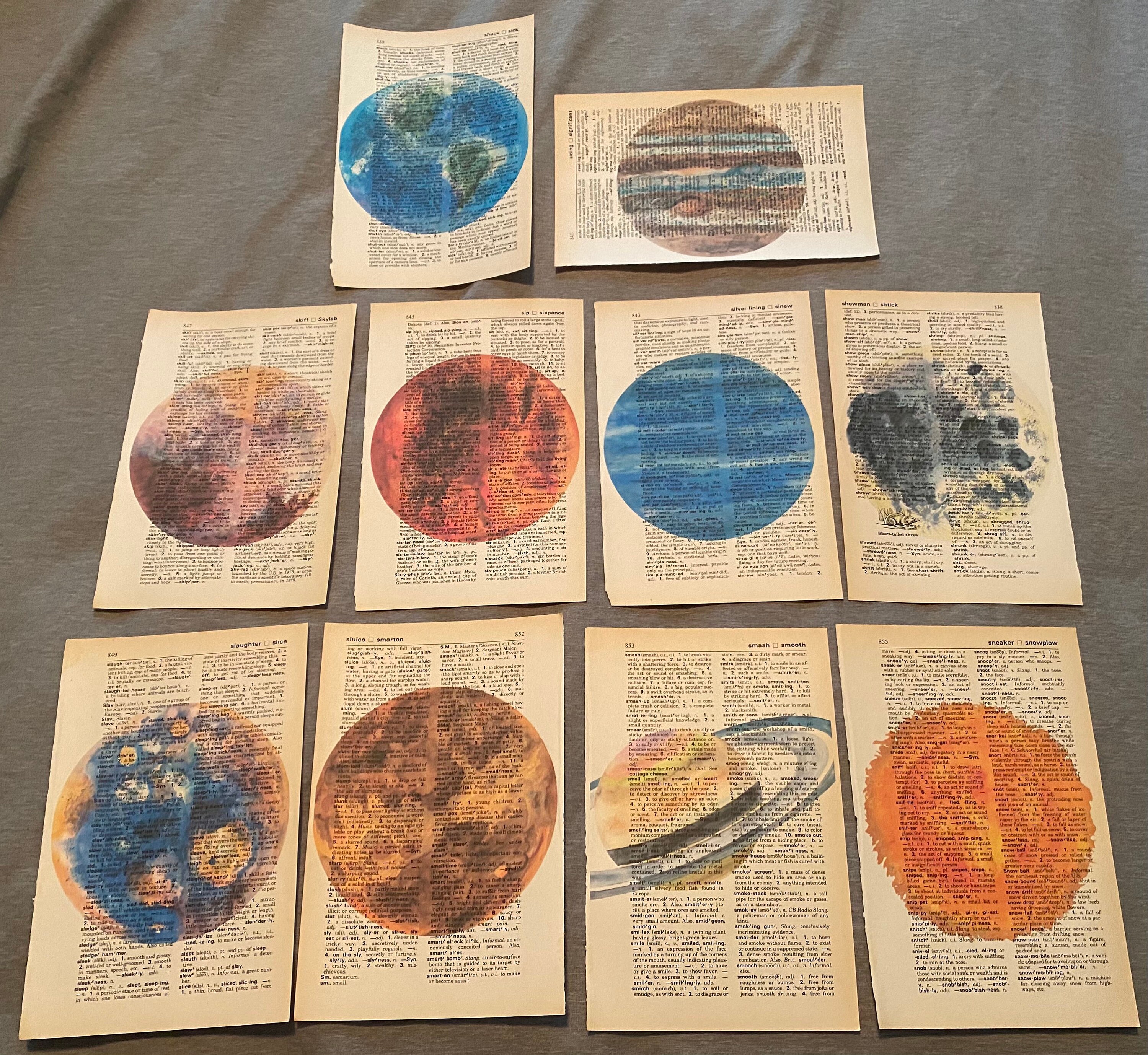 Planets Dictionary