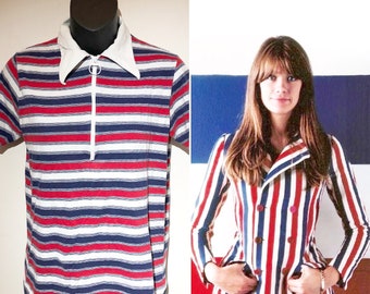 70s polo shirt | Etsy