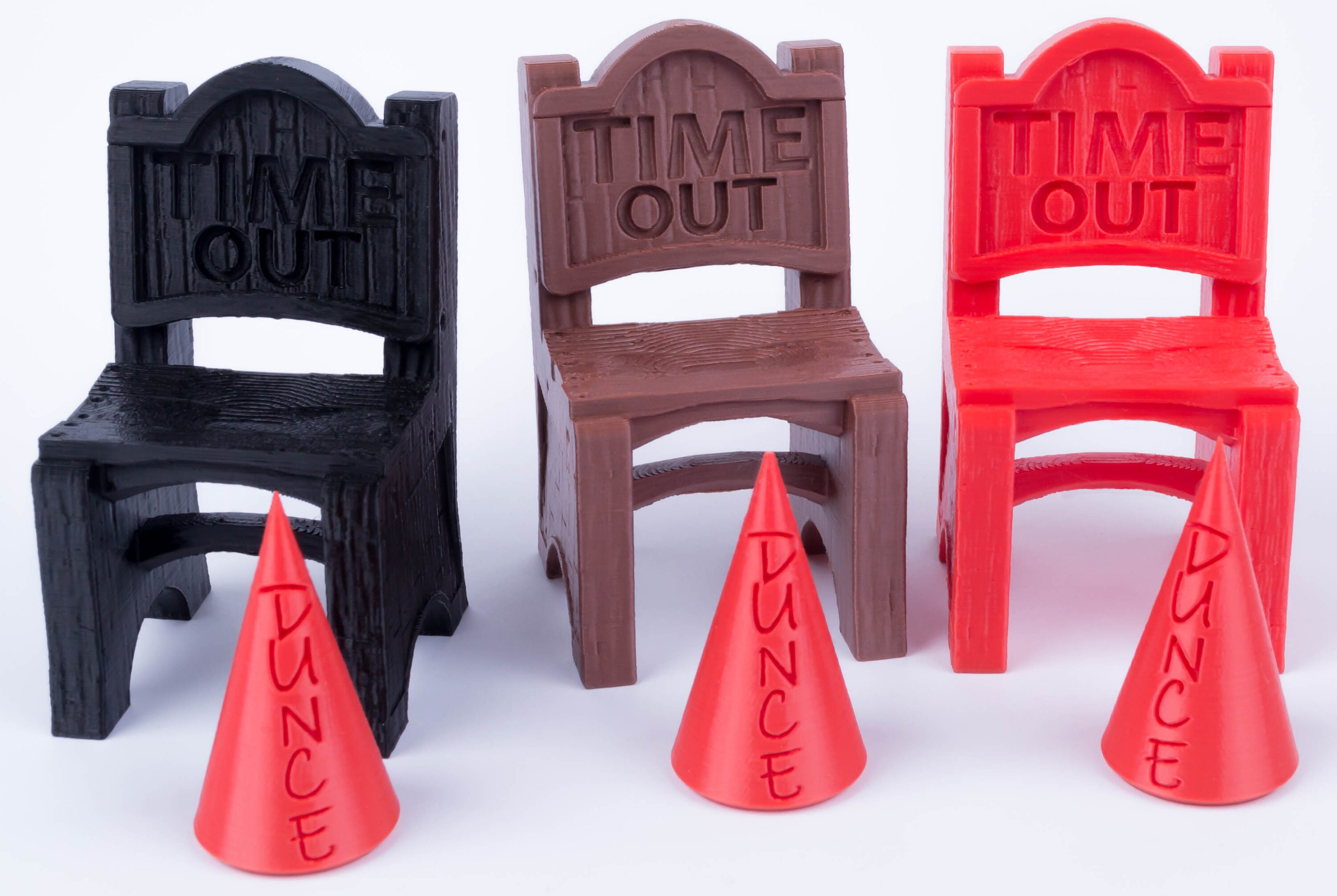 Chair of Shame With a Dunce Cap Time Out Chair Dice Jail for - Etsy