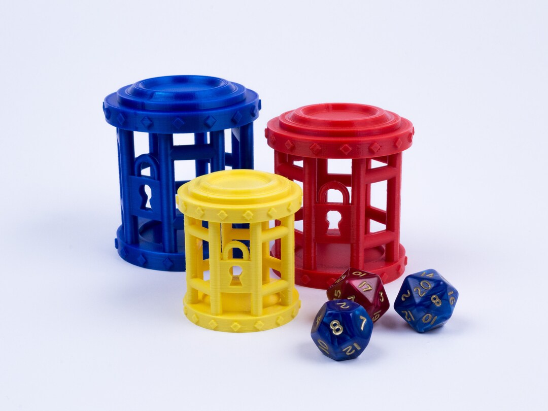 Punish Unruly Dice With Style Dice Jail for Dnd Dungeons and Dragons ...