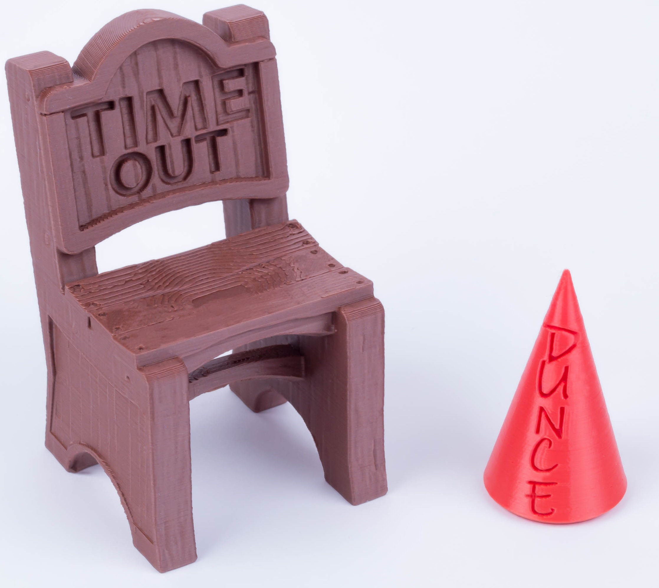Chair of Shame With a Dunce Cap Time Out Chair Dice Jail for - Etsy
